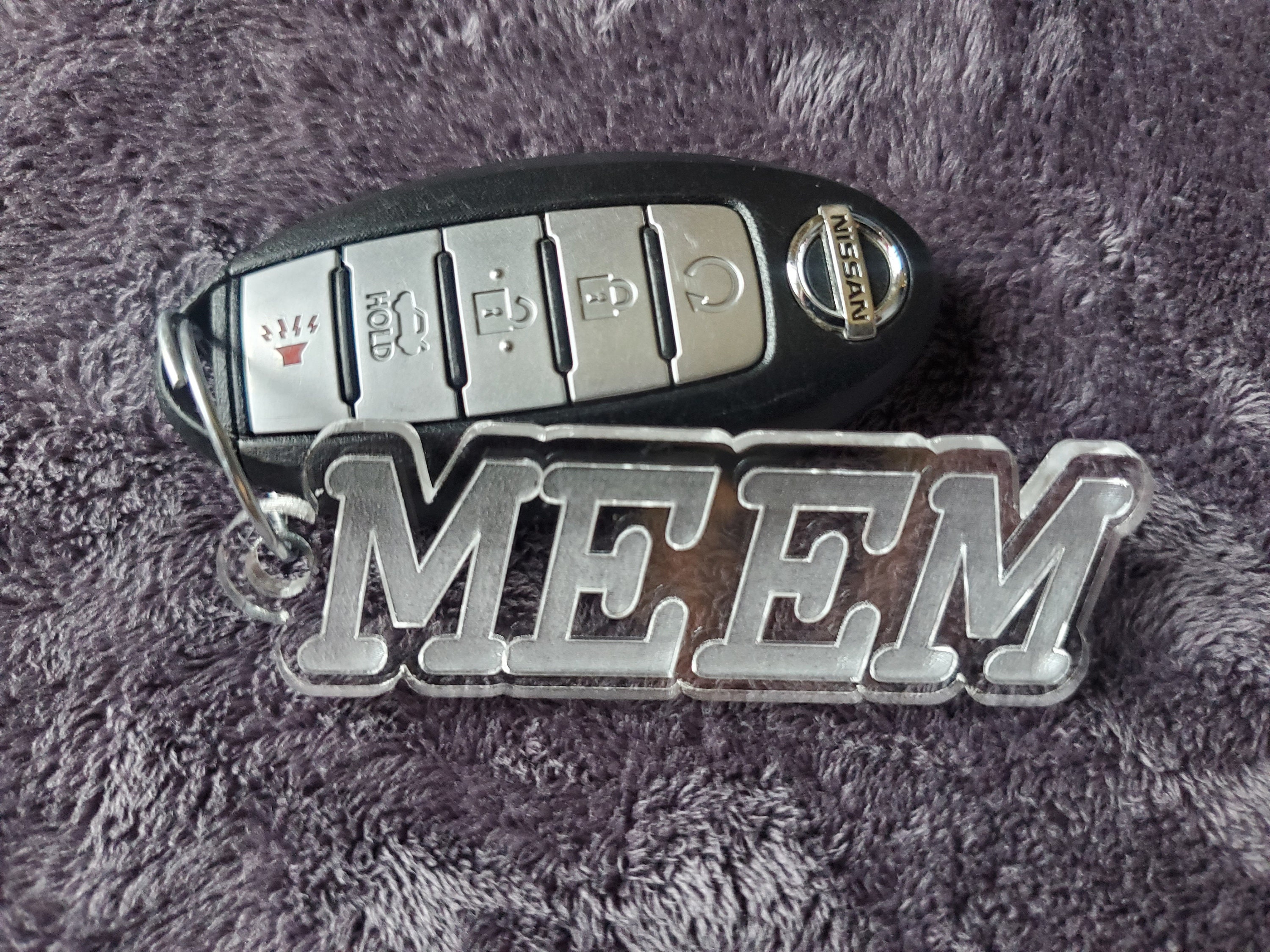 Custom Laser Cut Acrylic Keychains - Etsy