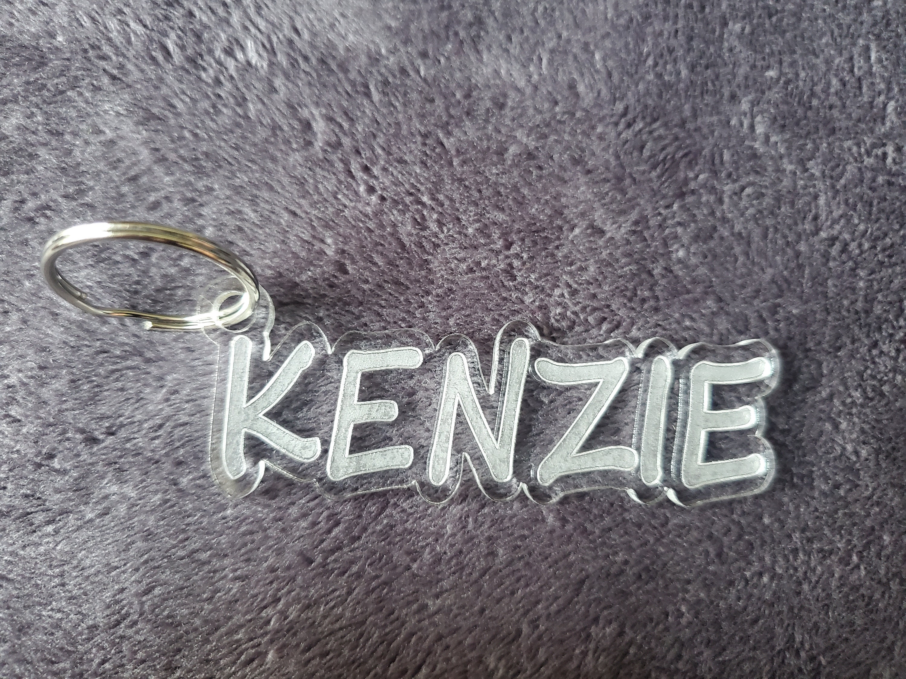 Custom Laser Cut Acrylic Keychains - Etsy
