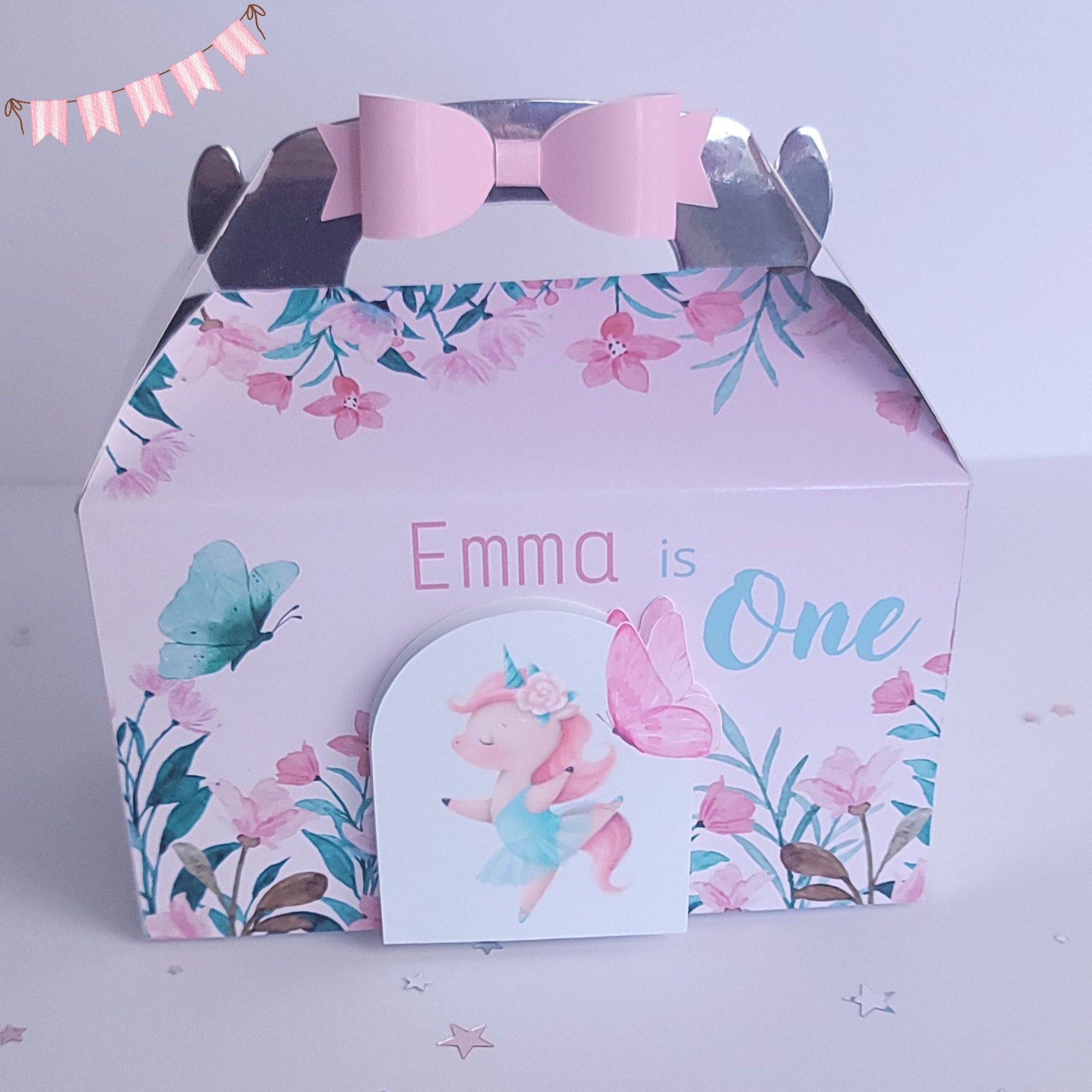 Personalized Party Favor Box, Boxes for Favors, Birthday Supplies ...