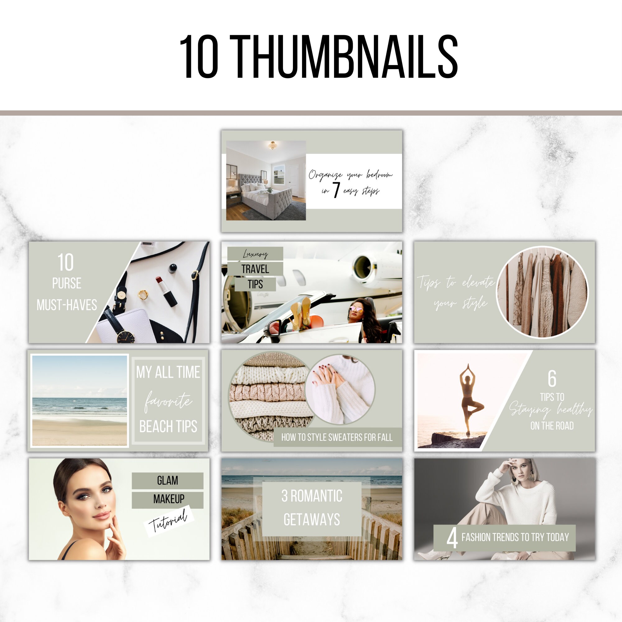 Youtube Branding Kit | Youtube Channel Kit | Personalized Banner, Intro ...