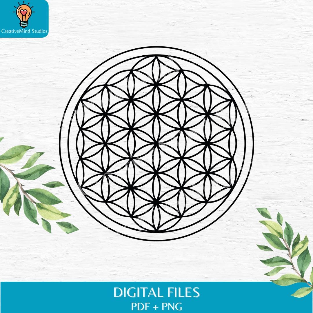 Flower of Life / Flower of Life / Radionic / Radiesthesia / Dowsing - Etsy