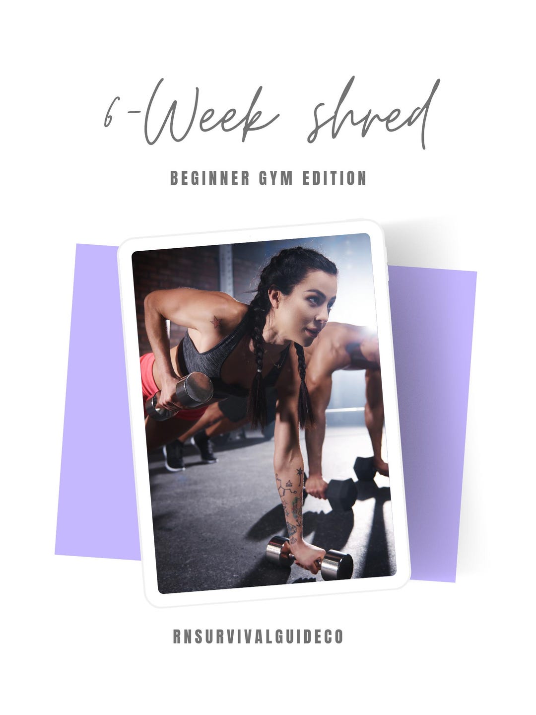 Workout Program Template | Personal Trainer Exercise Program | Fitness ...