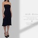 Tube Dress Set: Midi, Mini Dress PDF Sewing Pattern | Easy, Beginner ...