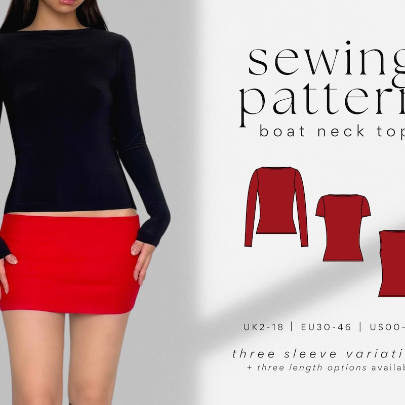 Pattern Sewing Tank Top - Etsy