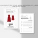 Tube Dress Set: Midi, Mini Dress PDF Sewing Pattern | Easy, Beginner ...