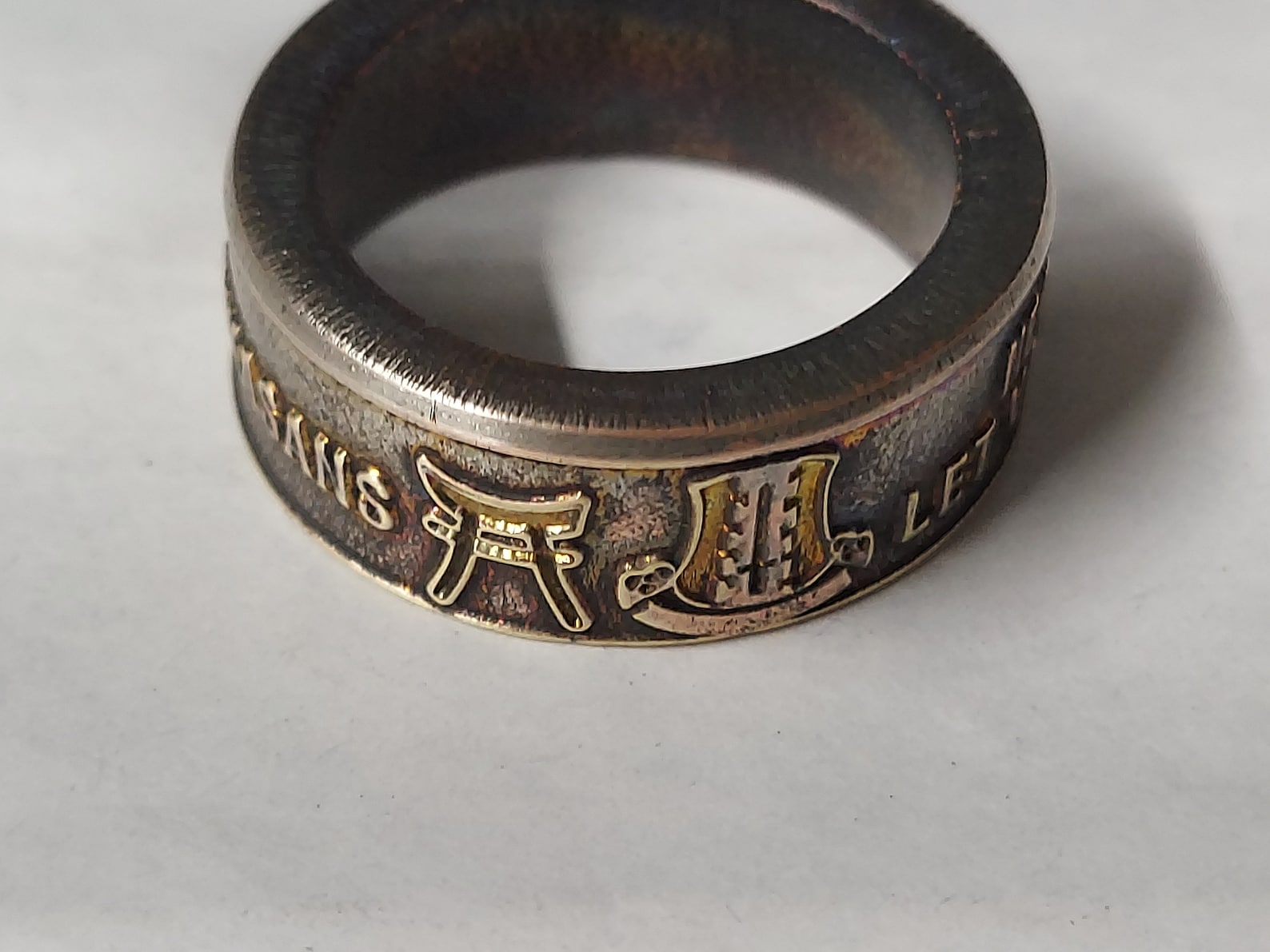 US Army, Rakkasans Challenge Coin Ring. Misspelling on Virtus Discount ...