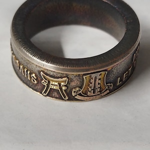 US Army, Rakkasans Challenge Coin Ring. Misspelling on Virtus Discount ...