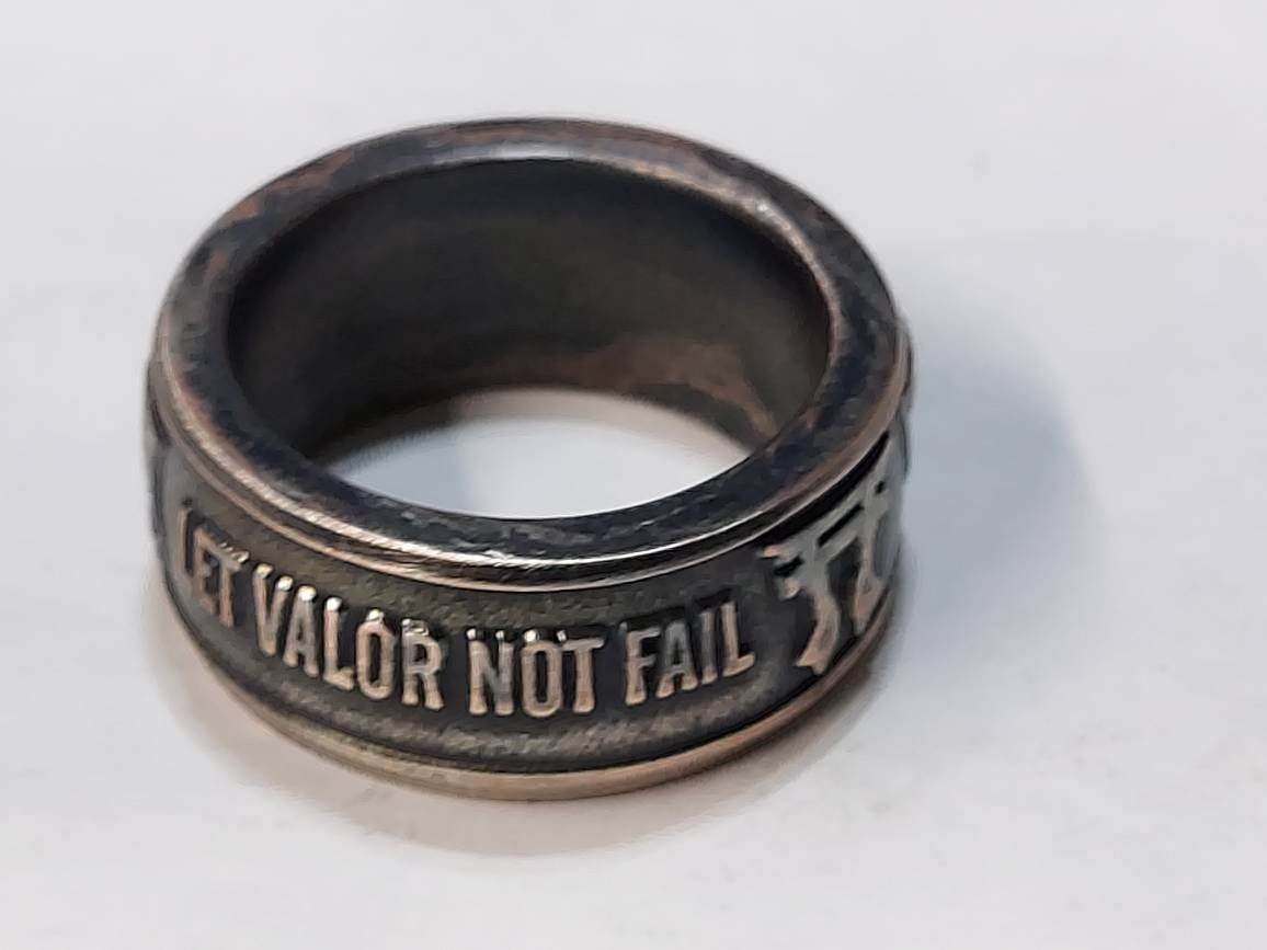 187th Rakkasans Challenge Coin Ring - Etsy
