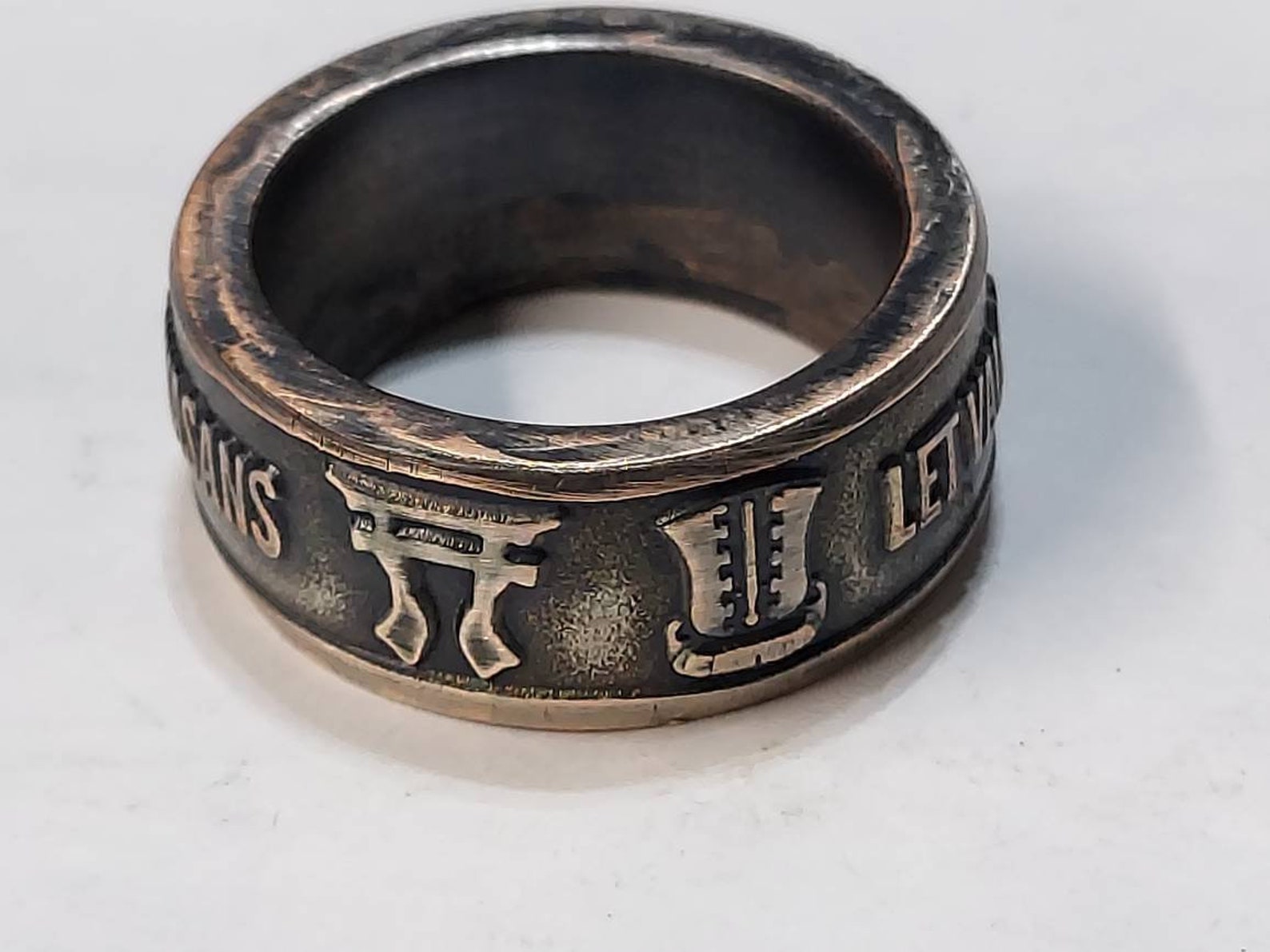 187th Rakkasans Challenge Coin Ring - Etsy
