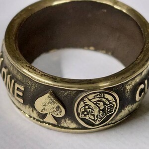 506th Currahee Challenge Coin Ring "stands Alone" - Etsy