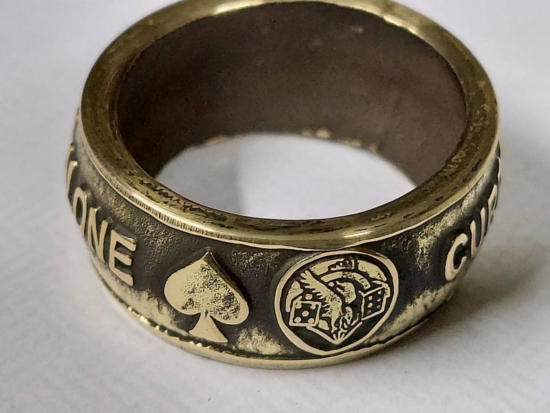 506th Currahee Challenge Coin Ring "stands Alone" - Etsy