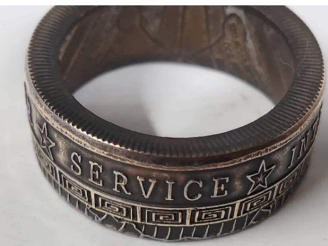 Police Challenge Coin Ring - Etsy