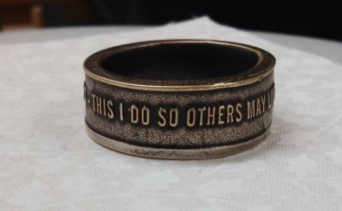 Ems Emt Paramedic Challenge Coin Ring - Etsy