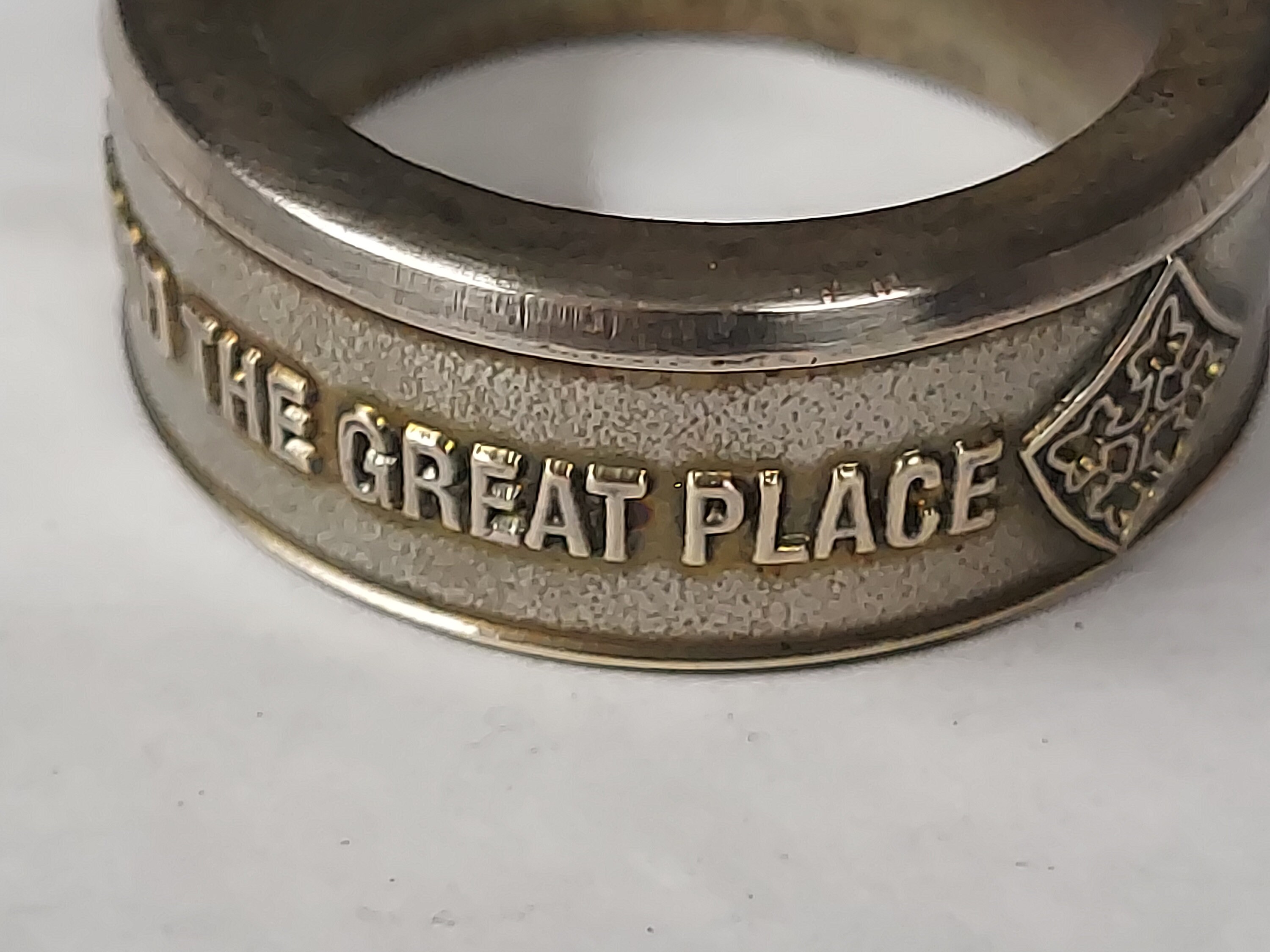 Fort Hood Challenge Coin Ring - Etsy