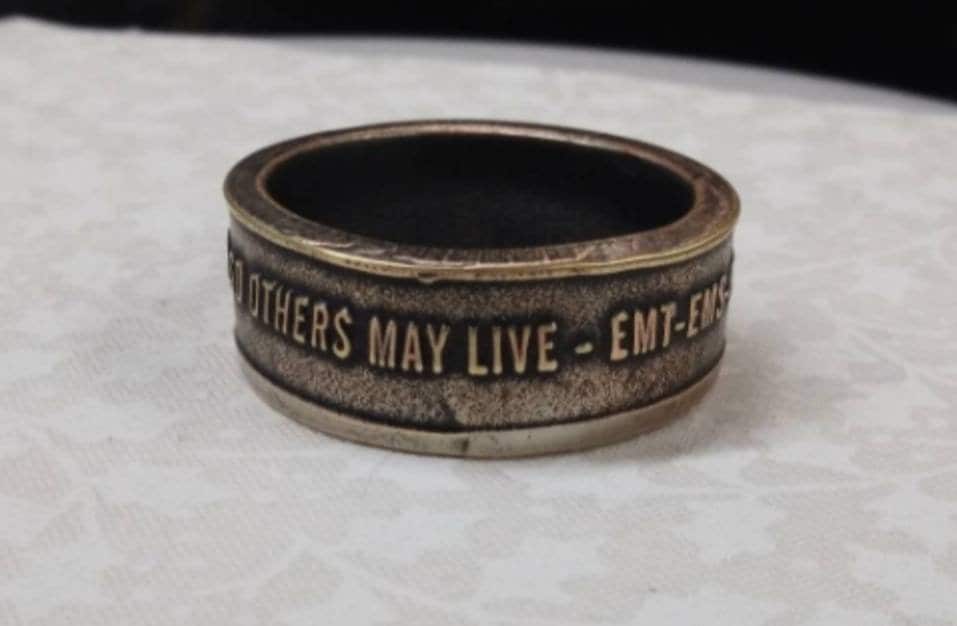 Ems, Emt, Paramedic, Challenge Coin Ring - Etsy