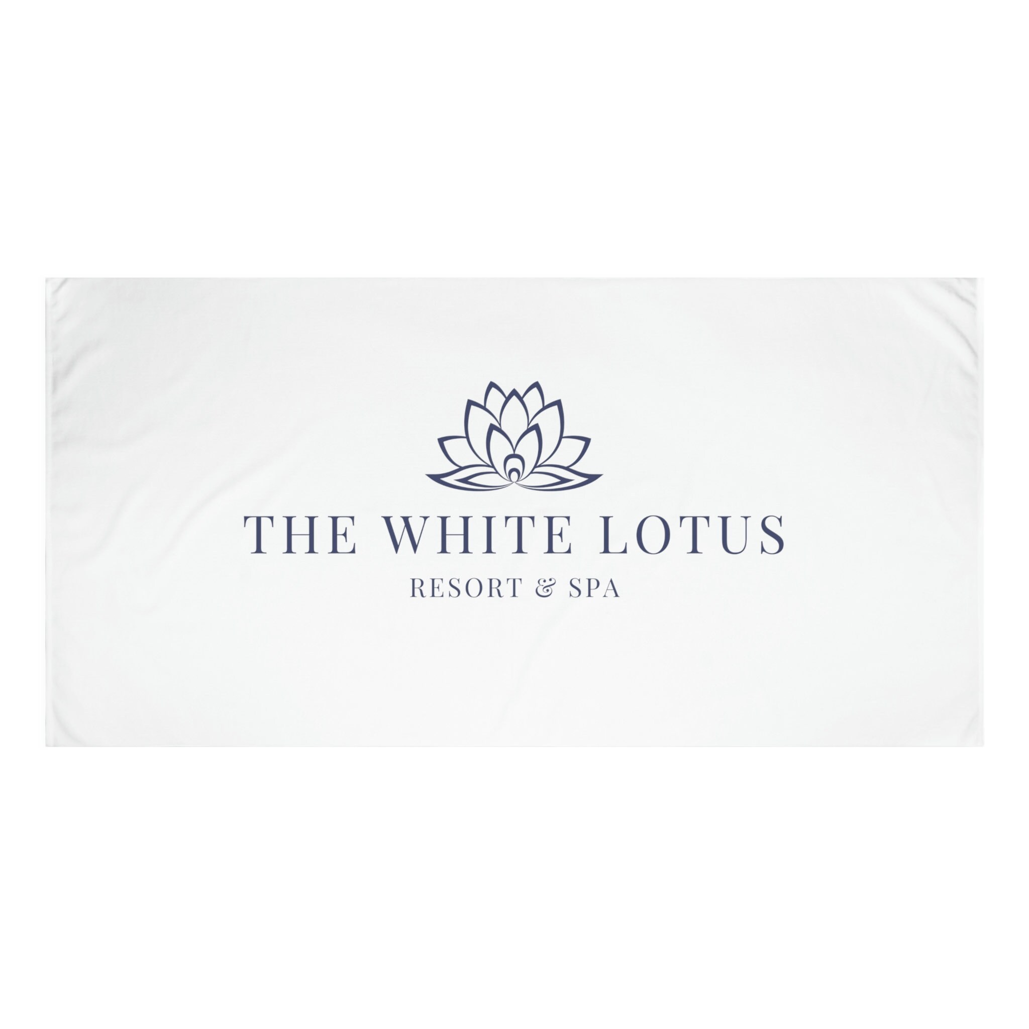 The White Lotus Resort and Spa Beach Towel, White Lotus Gift, White ...