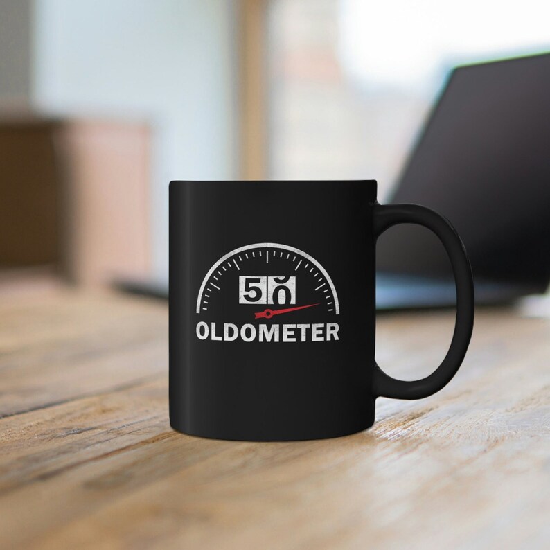 1974 50th Birthday Gift for Men, Oldometer 50th Birthday Mug, Funny ...
