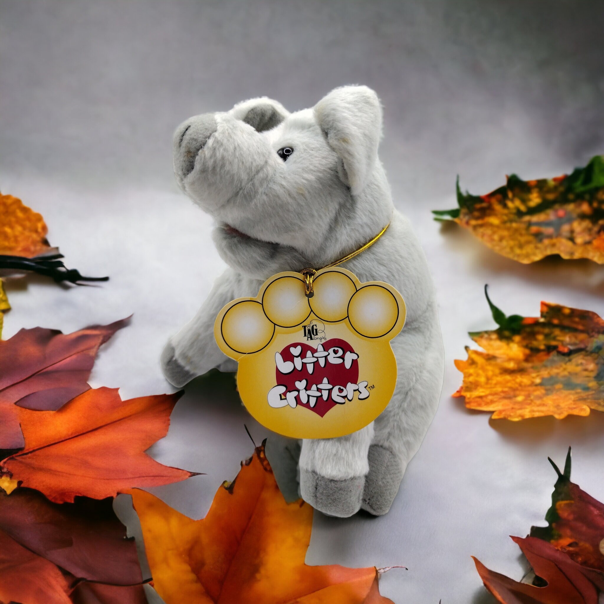 Vintage Collectible Rare Stuffed Animal Plush Pig. Litter Critter. Like ...