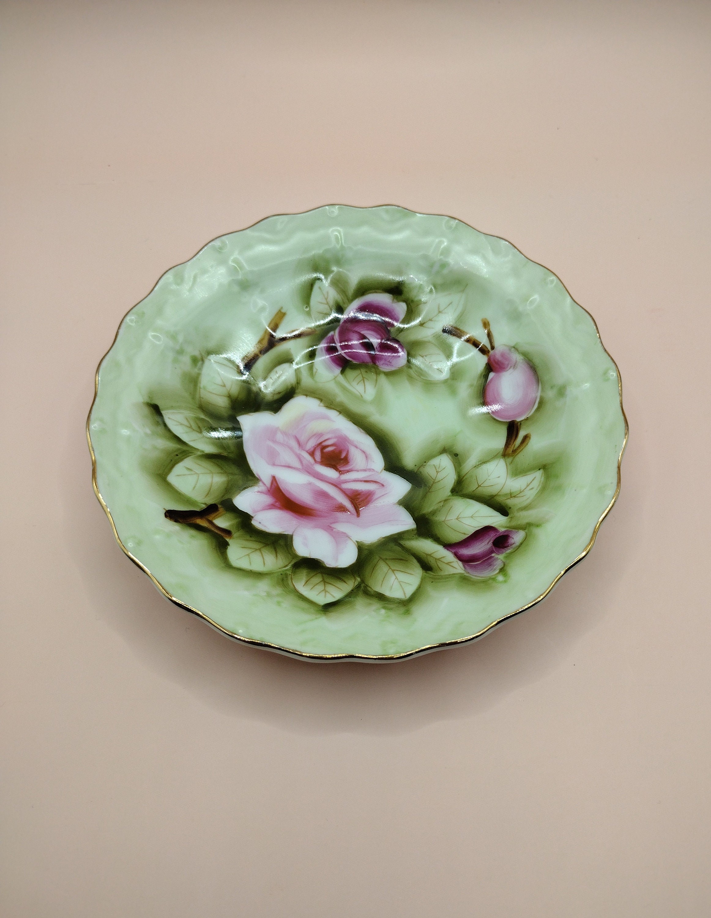 Vintage Collectible Hand Painted Lefton China Appetizer - Etsy