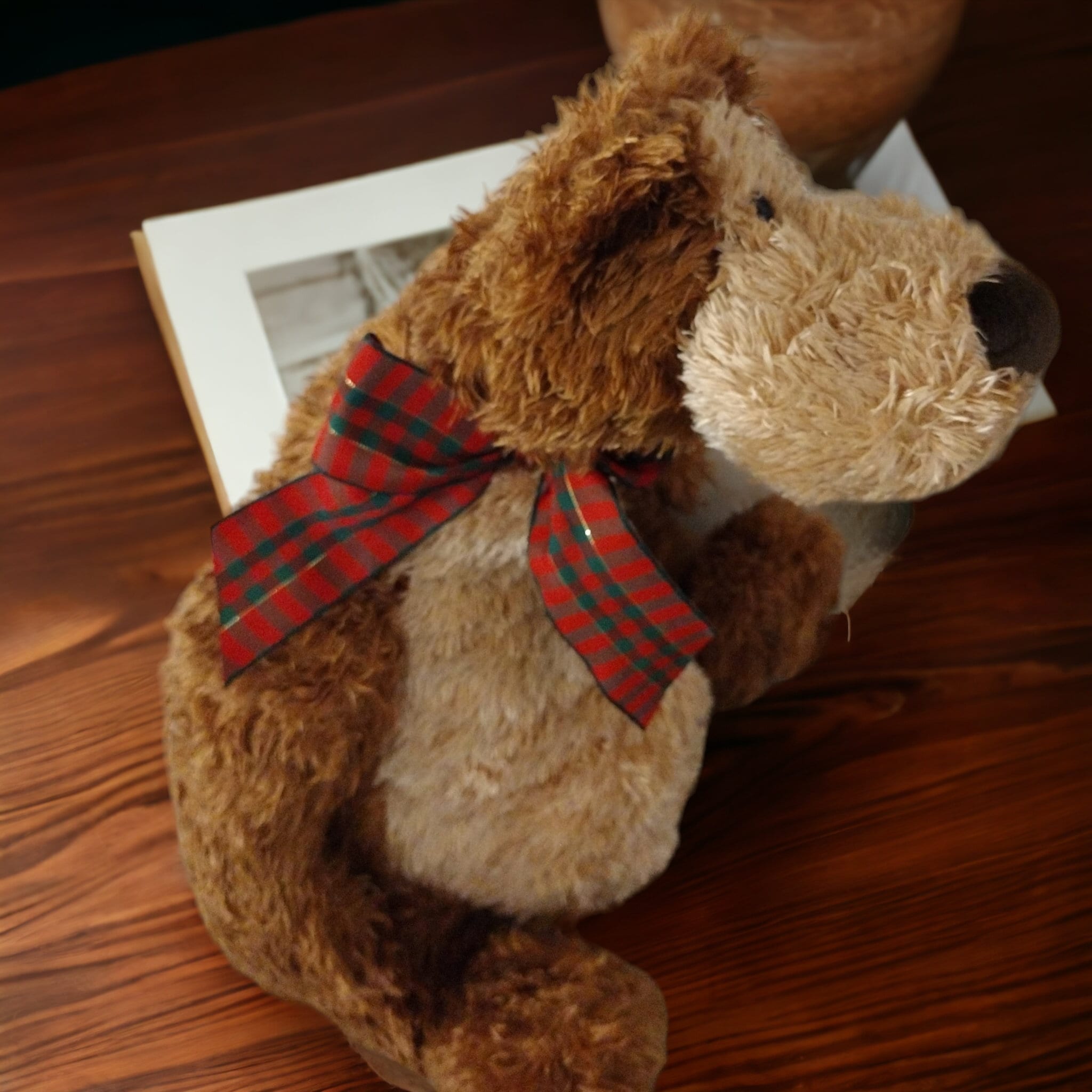 Christmas Teddy Bear by Gund Stuffed Animals. Vintage Stuffed - Etsy