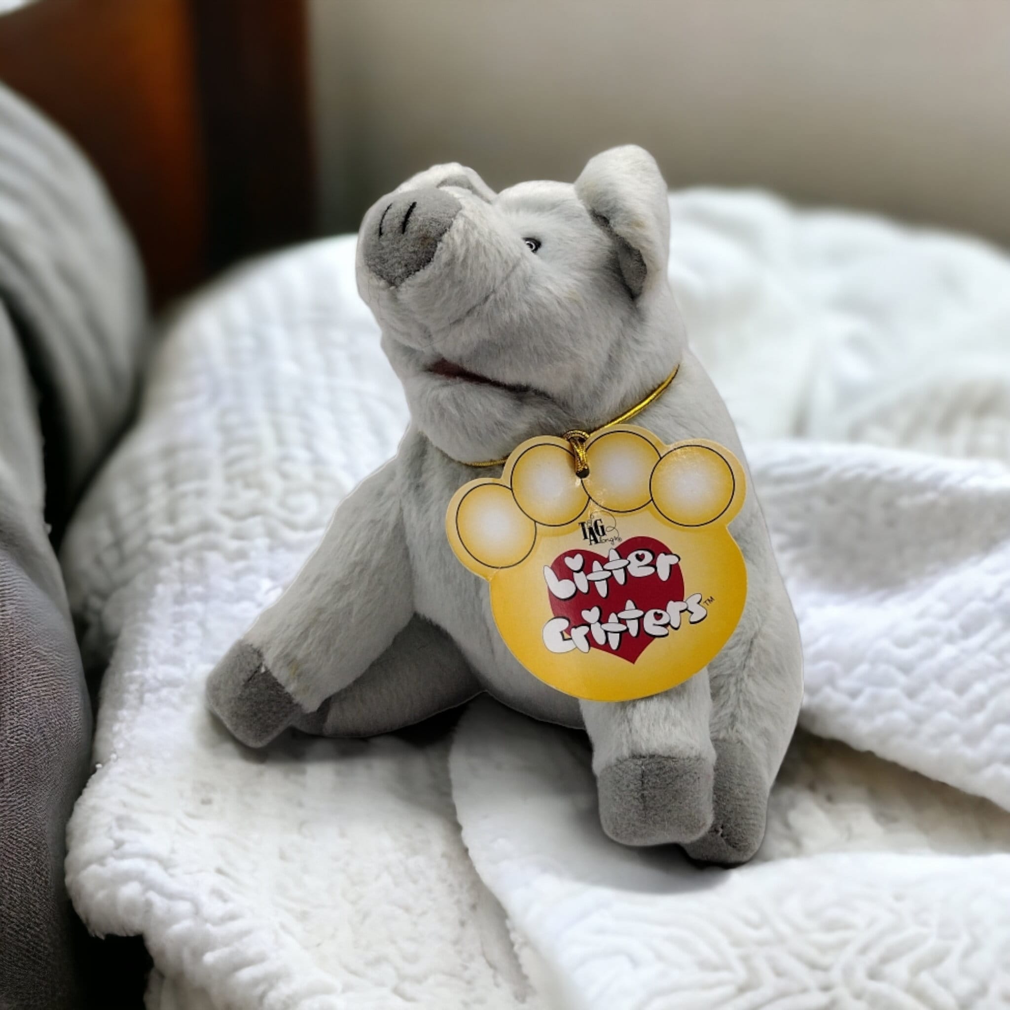 Vintage Collectible Rare Stuffed Animal Plush Pig. Litter Critter. Like ...