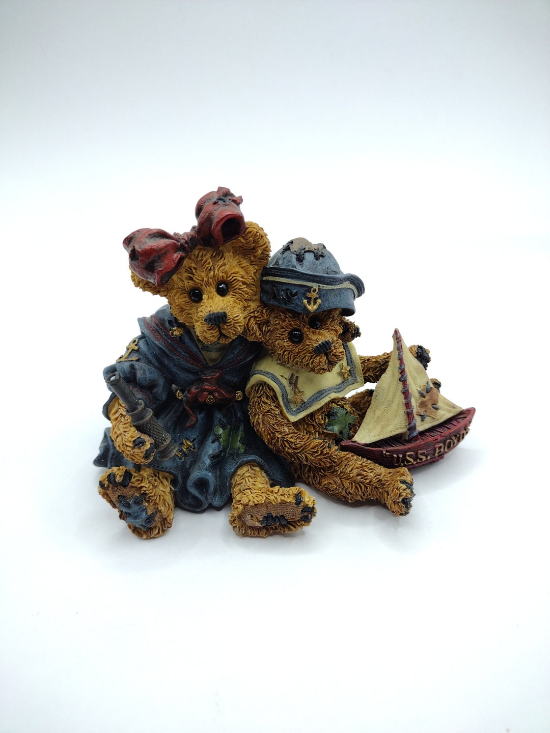 Boyds Bears Resin Figurine Elvira and Chauncey Fitzbruin. Boyds ...