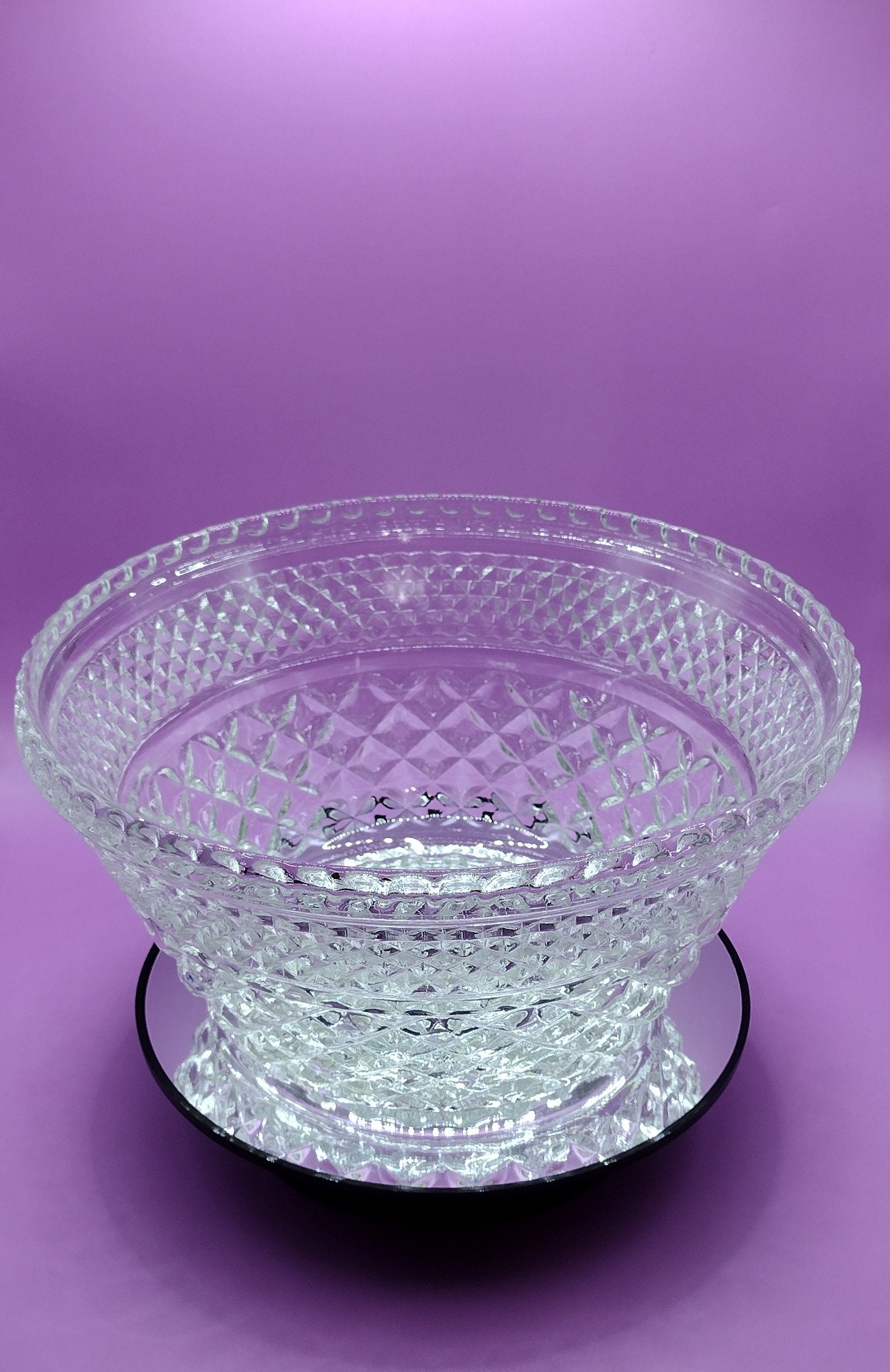 Anchor Hocking Serving Fruit Salad Bowl or Punch Bowl Base. Wexford ...