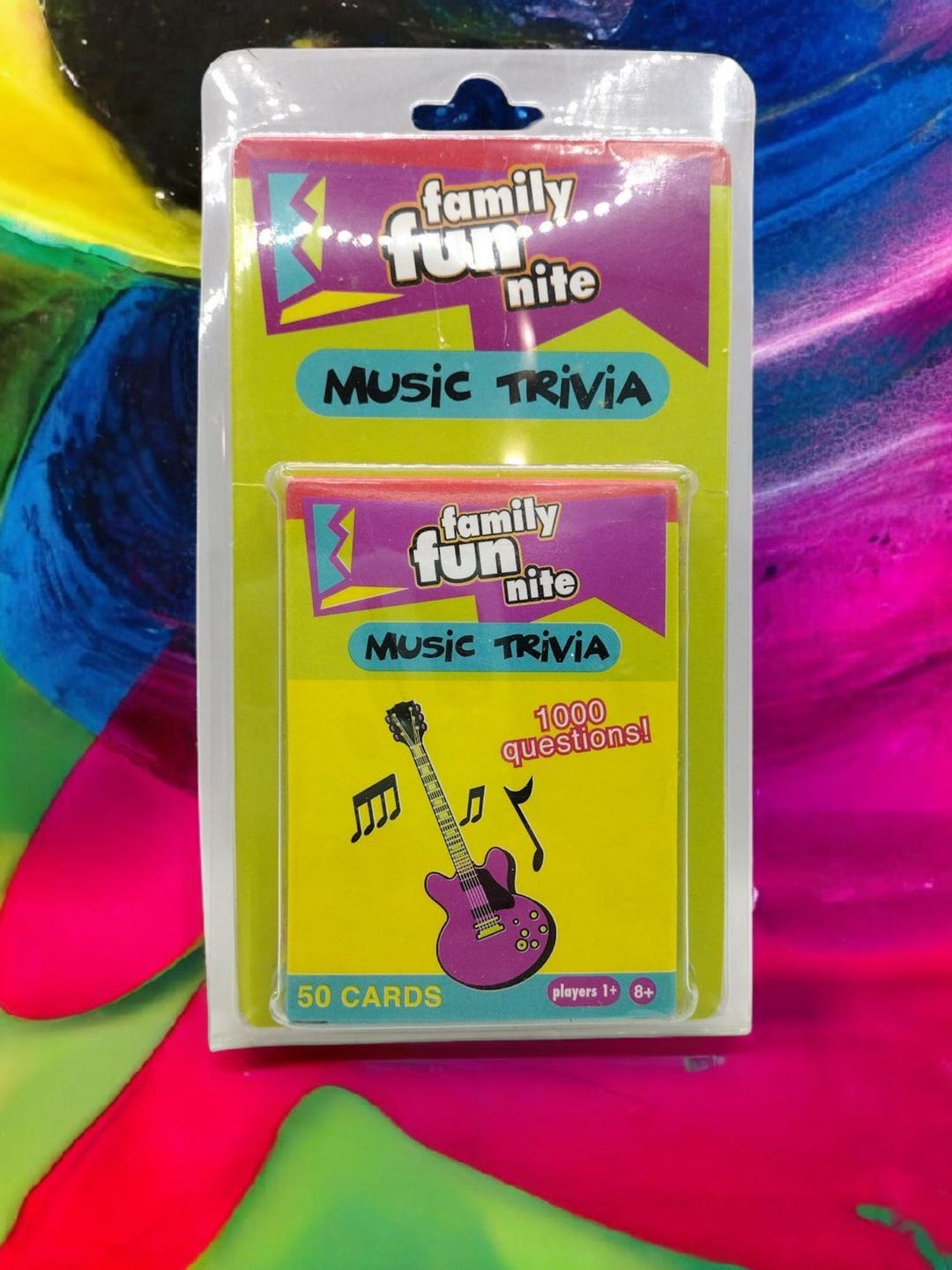 Musical Knowledge Quiz Playing Cards. Deck of 50 Cards. 1000 Questions ...