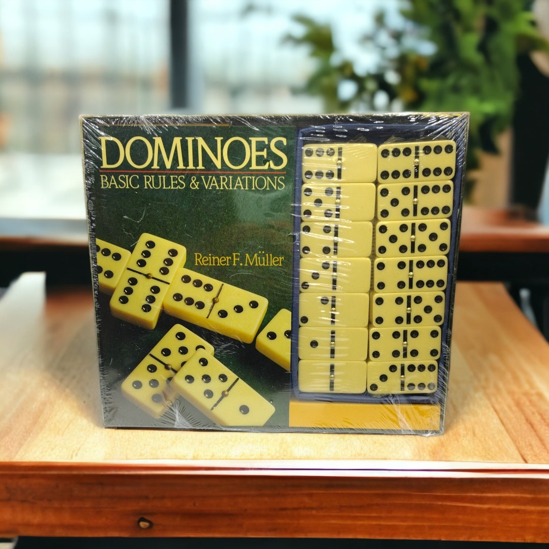Retro Dominoes and Book Set. Table Games. Game Night. Gift Ideas ...