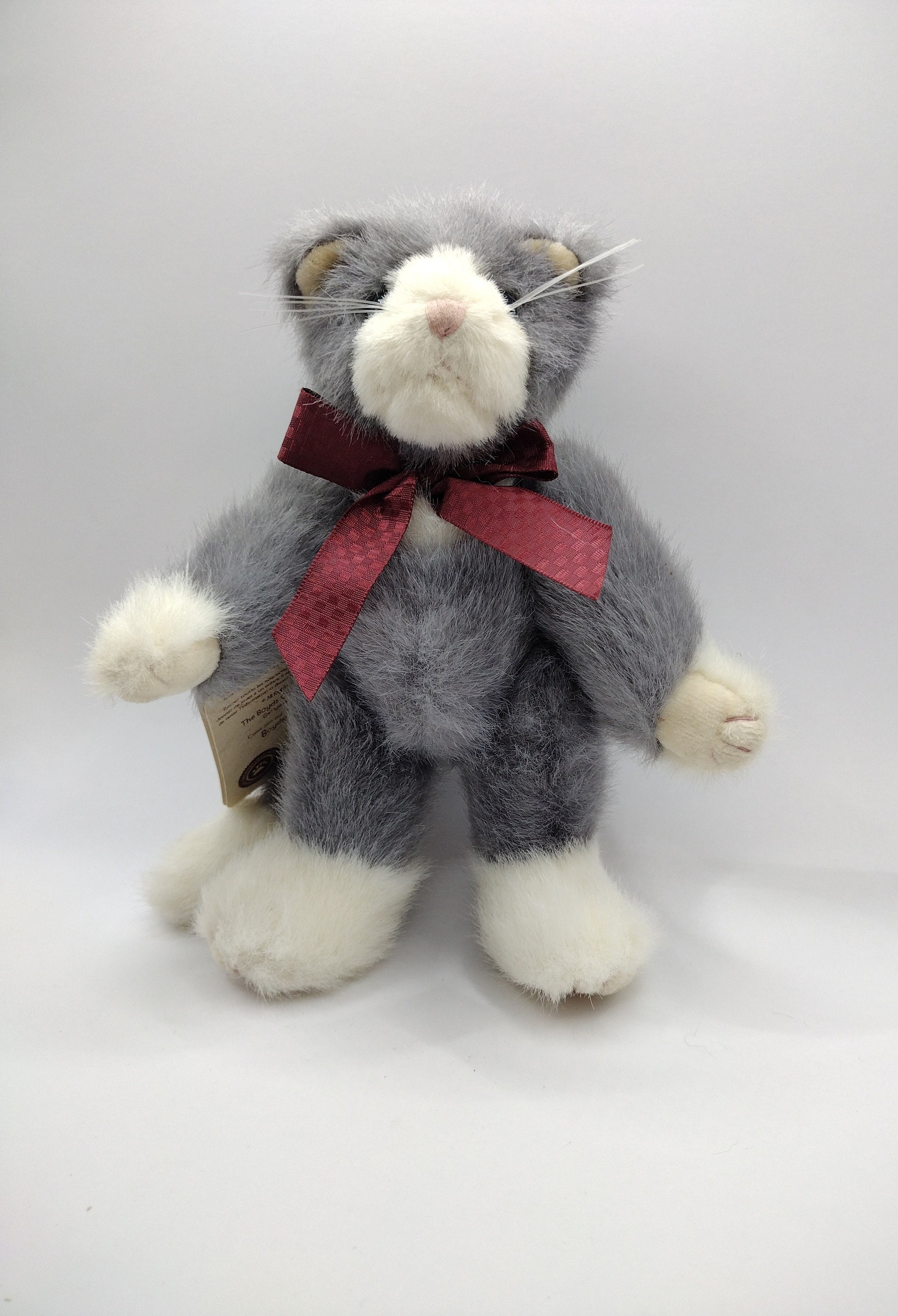 Vintage Collectible Boyds Bear Smokey B. Pusskins. Boyds Cat Kitten ...