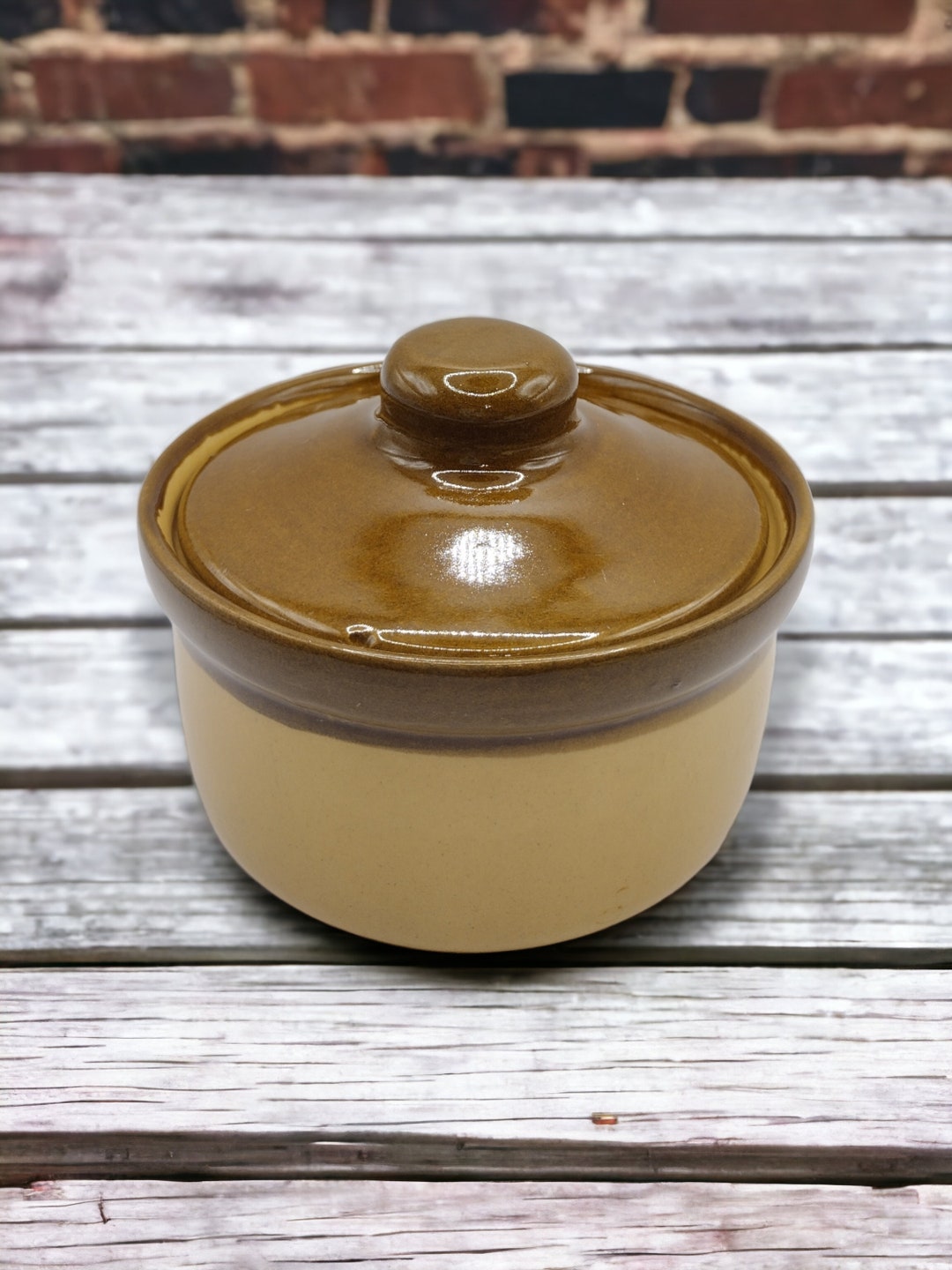 Vintage Stoneware Crock. Made in England. Retro Decor. Vintage Kitchen ...