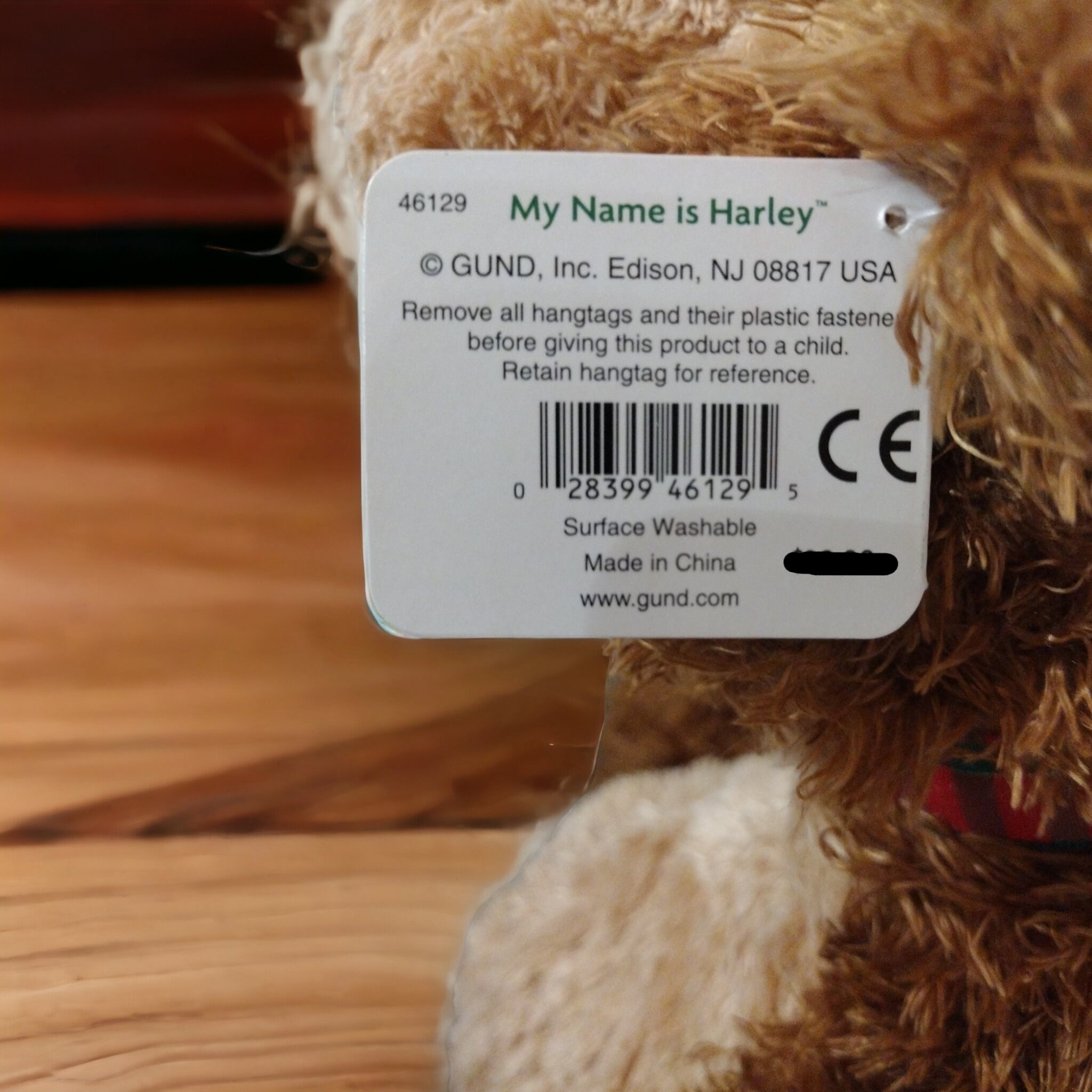 Christmas Teddy Bear by Gund Stuffed Animals. Vintage Stuffed - Etsy