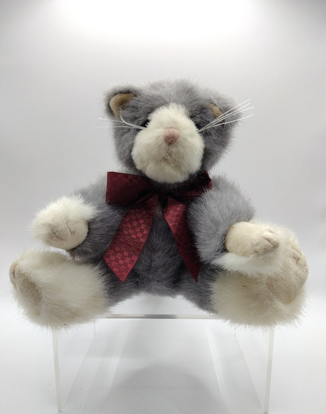 Vintage Collectible Boyds Bear Smokey B. Pusskins. Boyds Cat Kitten ...