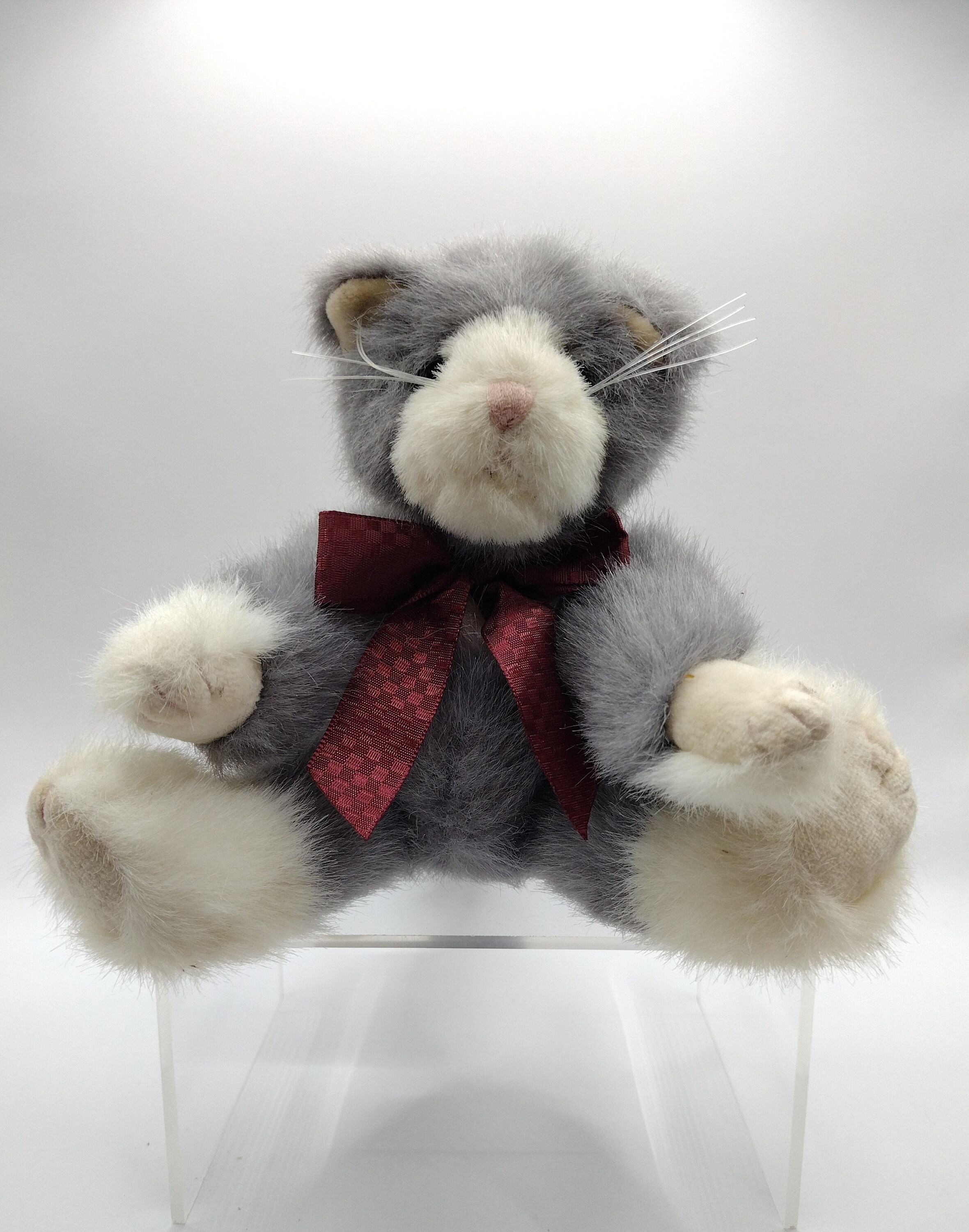 Vintage Collectible Boyds Bear Smokey B. Pusskins. Boyds Cat Kitten. With Tags. Like NEW. Etsy UK
