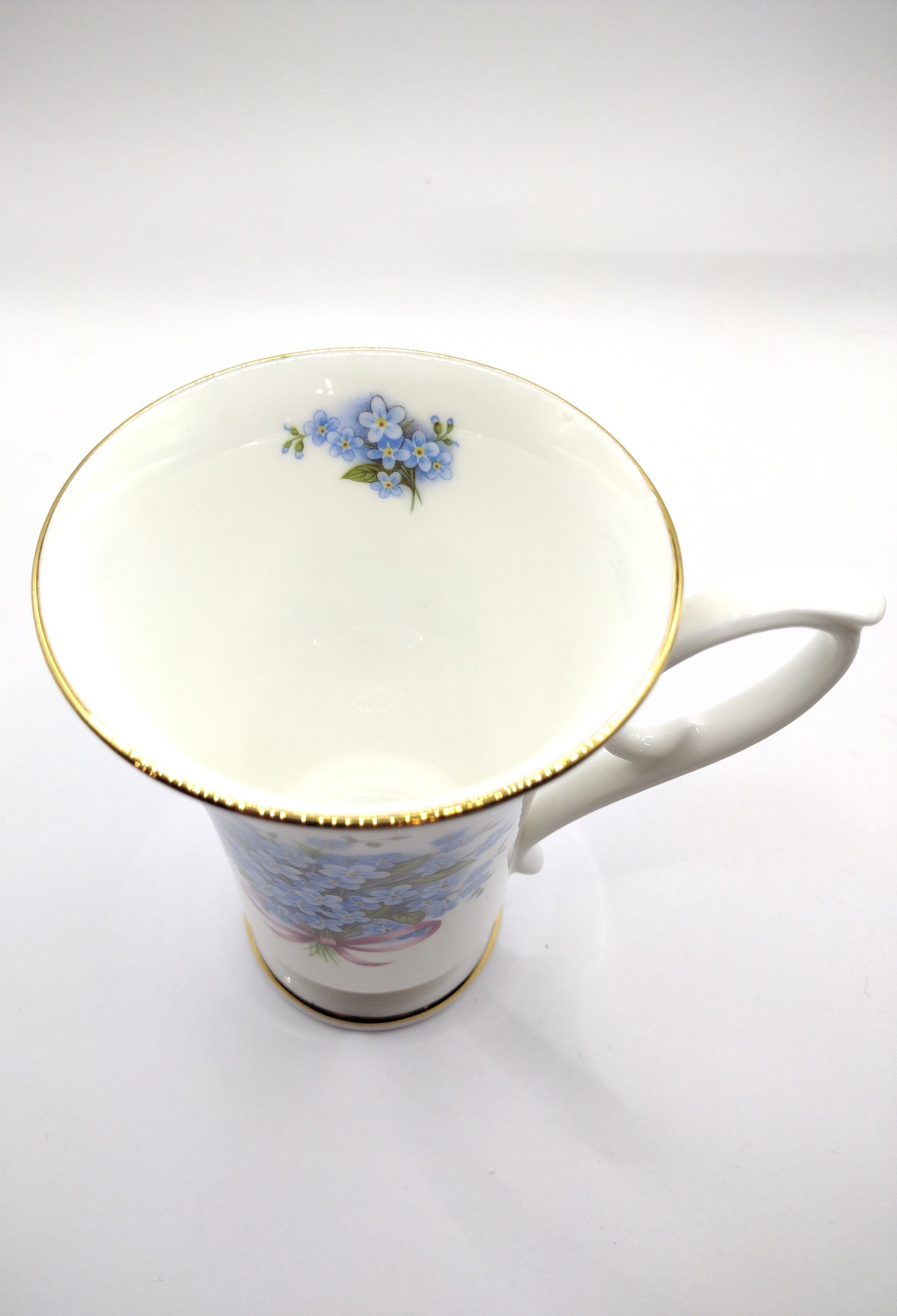 Vintage Collectible Royal Patrician Blue Forget Me Not Coffee Mug ...