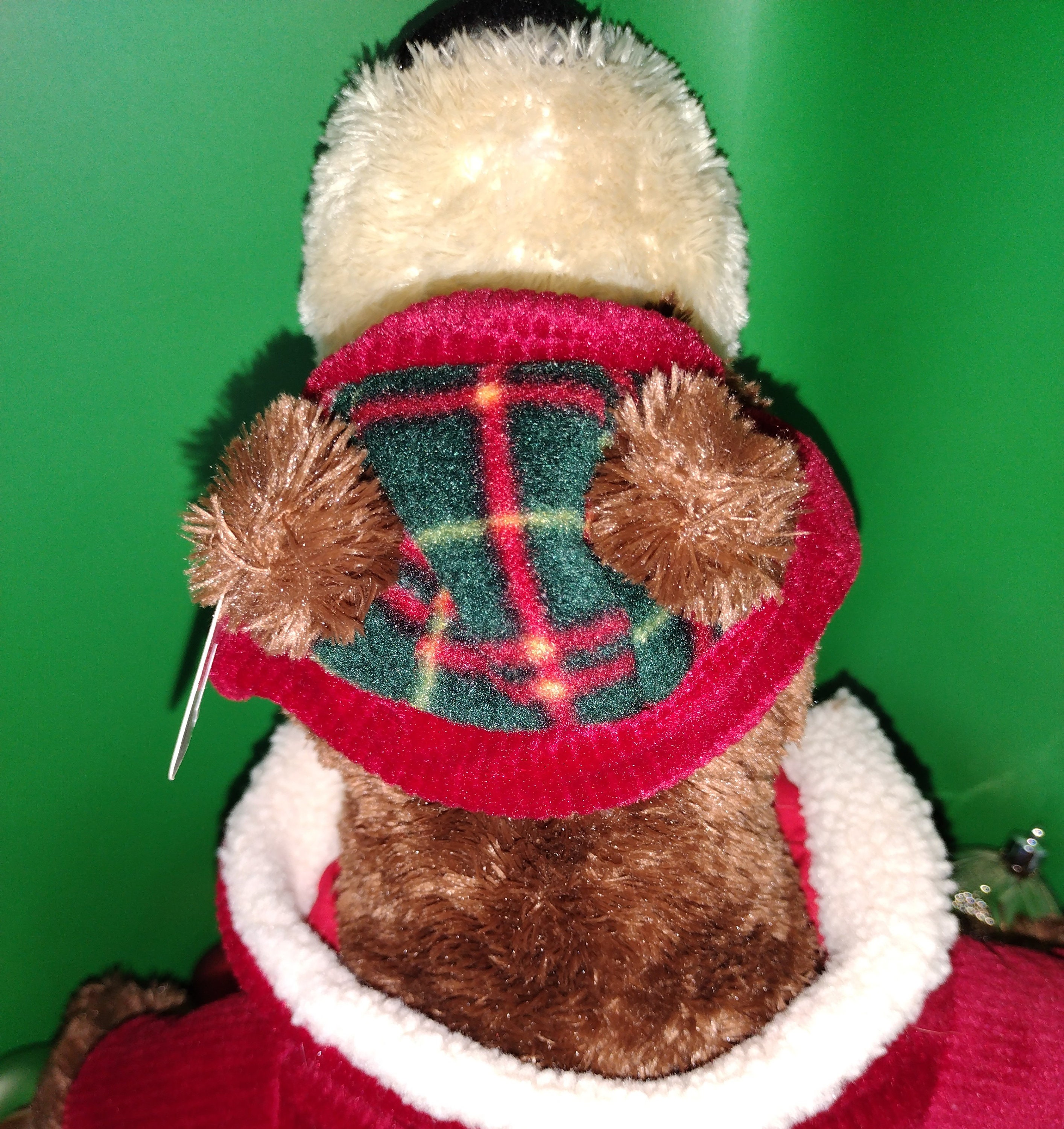 Vintage Collectible Gund Plush Stuffed Bear Cozy Holiday Living Goober ...