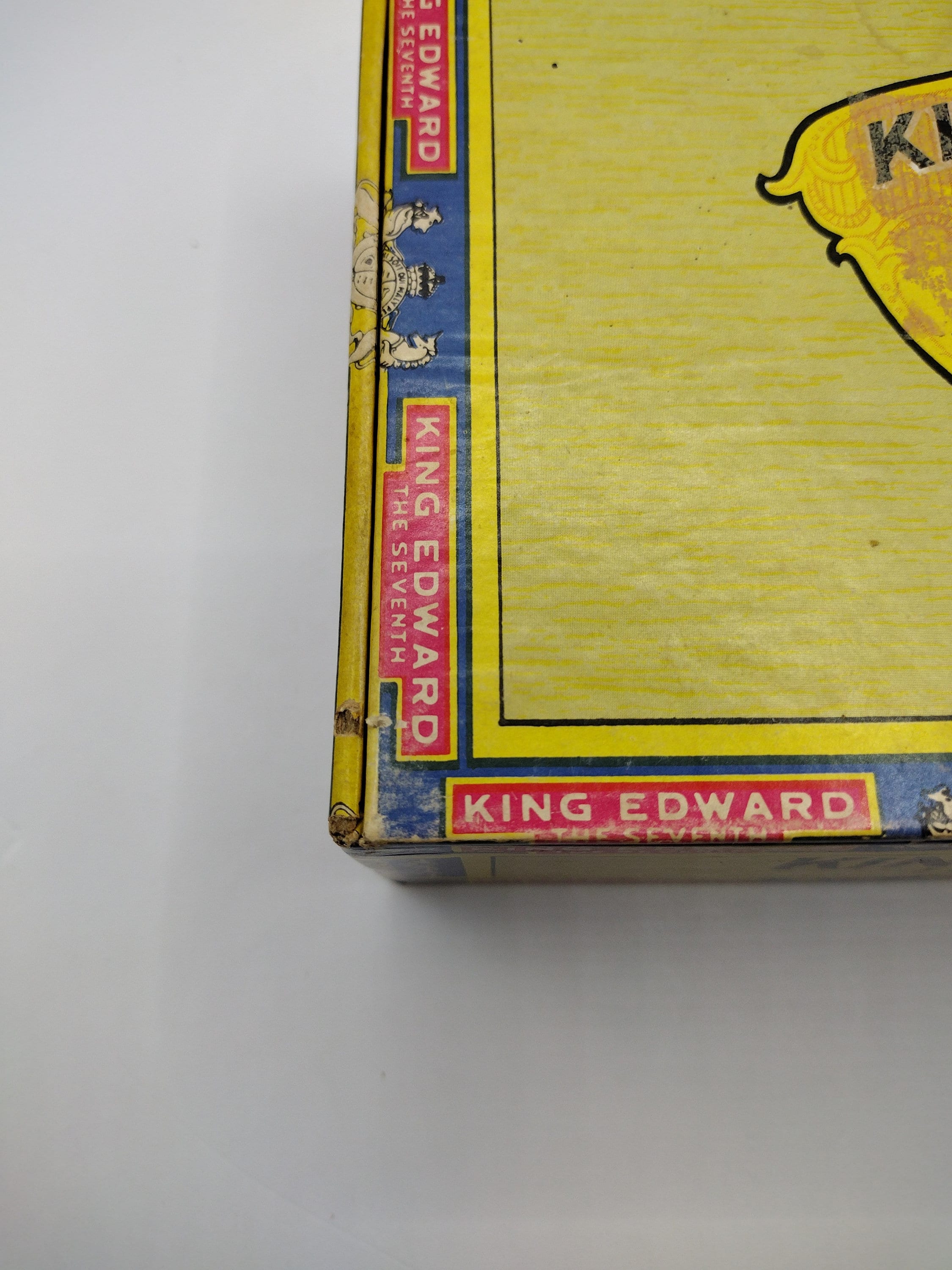 Vintage Cigar Boxes King Edward With Hinged Lid. Mid Century Gift for ...