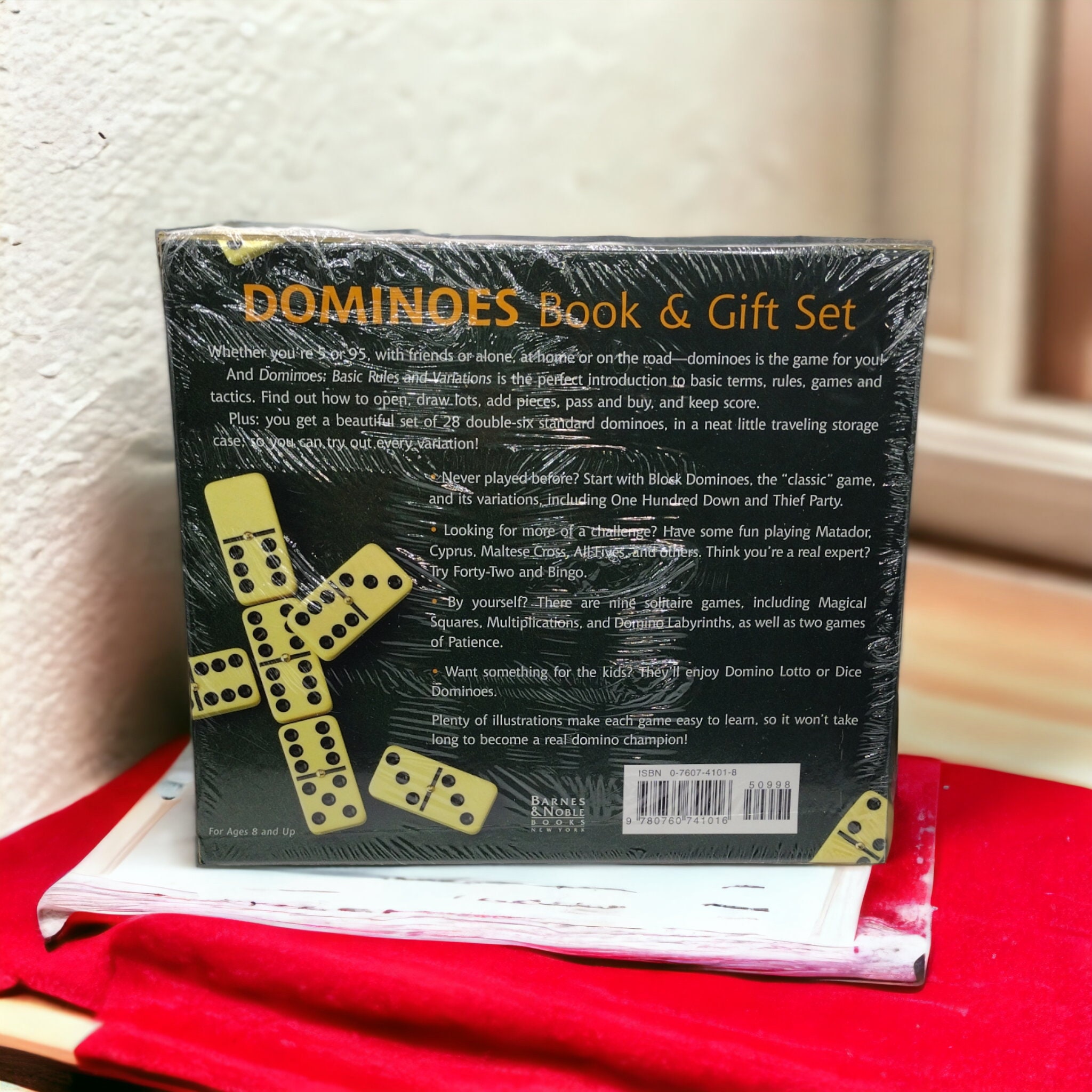 Retro Dominoes and Book Set. Table Games. Game Night. Gift Ideas ...