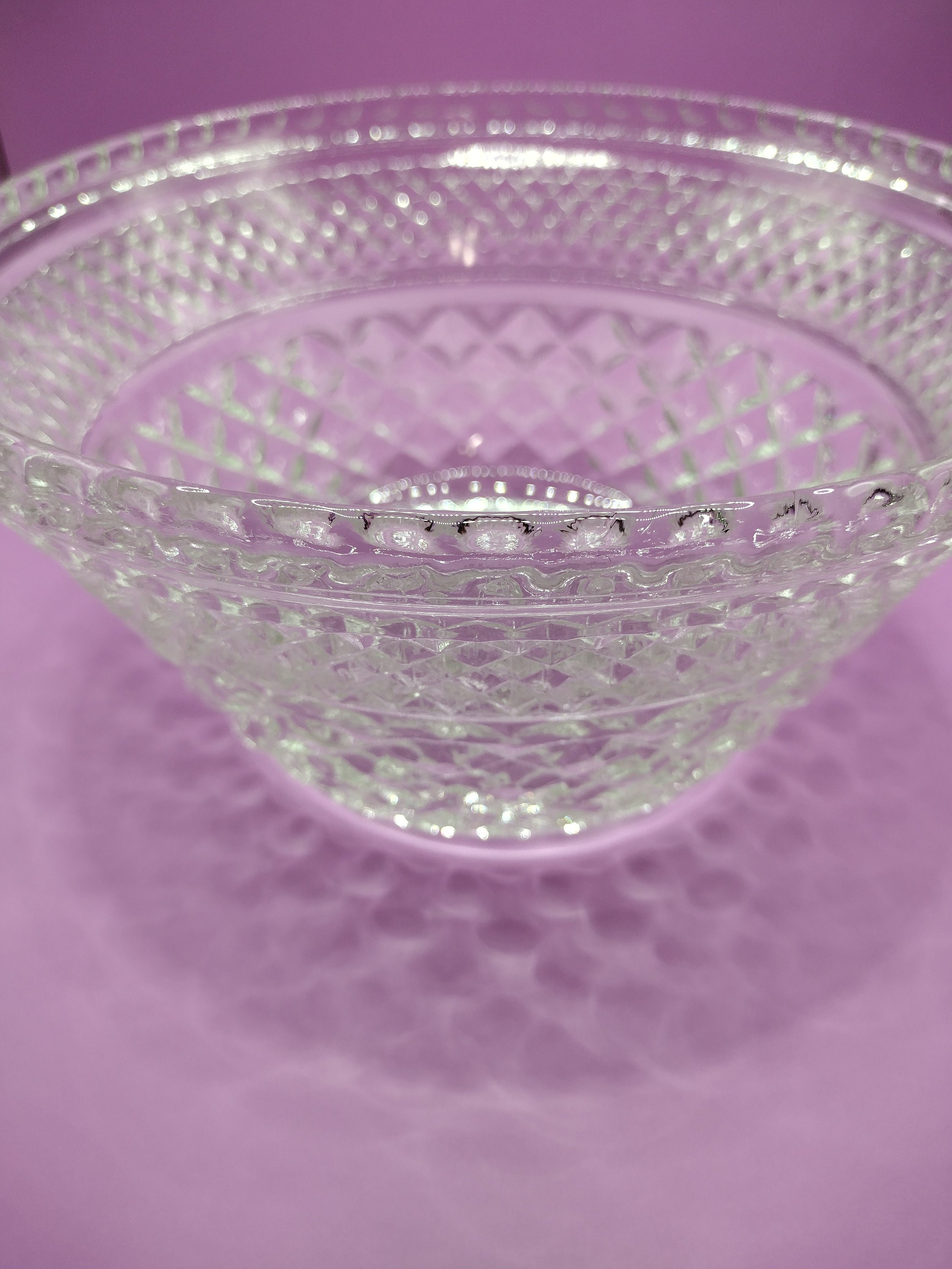 Anchor Hocking Serving Fruit Salad Bowl or Punch Bowl Base. Wexford ...