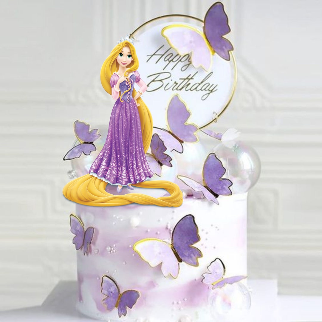 PRINCESS RAPUNZEL Cake Topper, Princess RAPUNZEL Centerpiece, Rapunzel ...