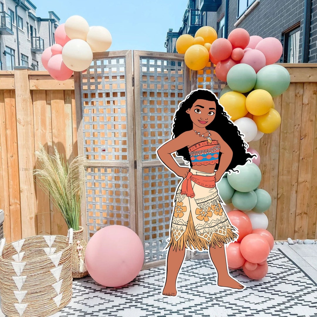 MOANA Big Decor ON SALE: Cutout Decor Moana Birthday Baby Shower, Party ...