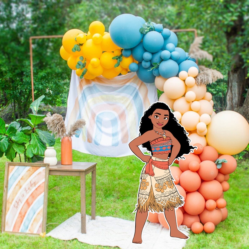MOANA Big Decor ON SALE: Cutout Decor Moana Birthday Baby - Etsy