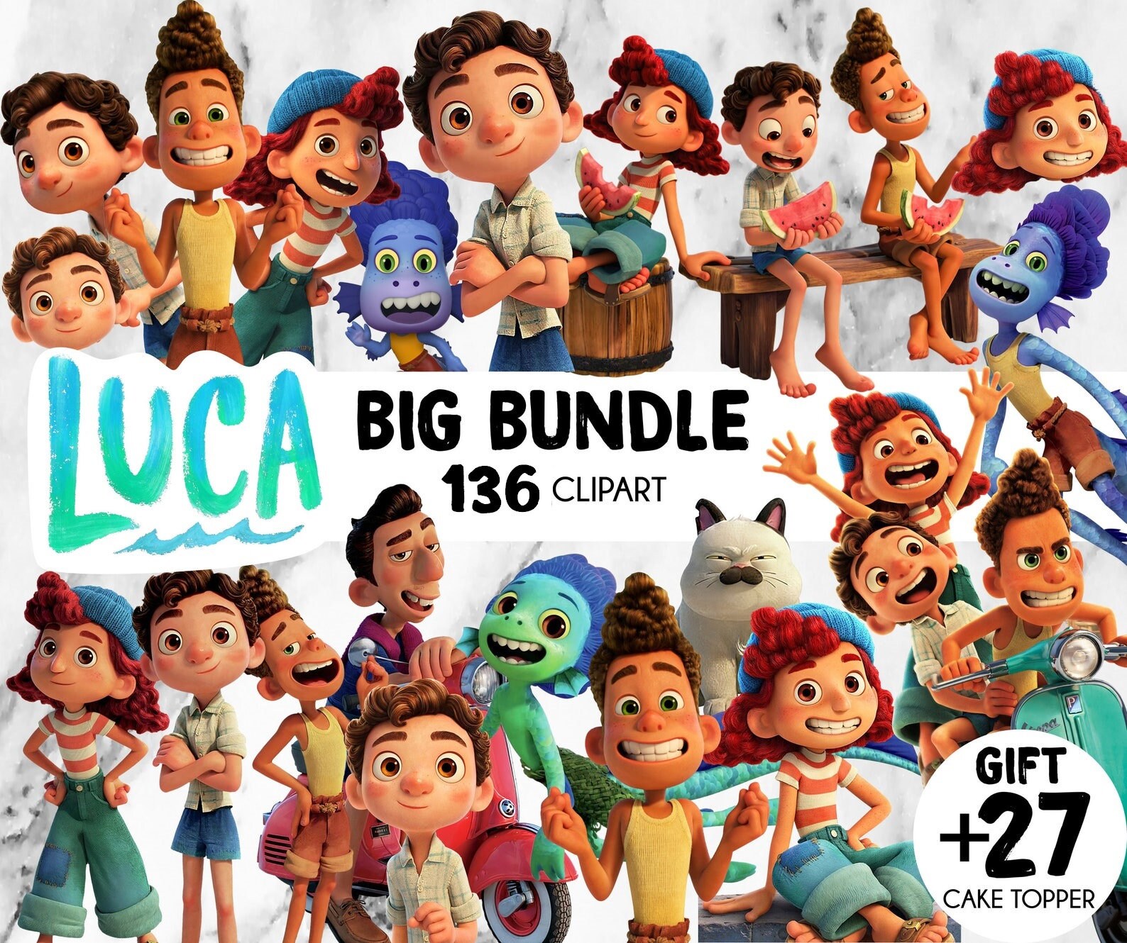 Luca Movie Gifts - Etsy