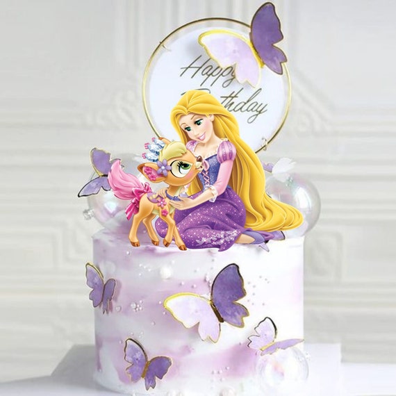 PRINCESS RAPUNZEL Cake Topper Princess RAPUNZEL Centerpiece - Etsy
