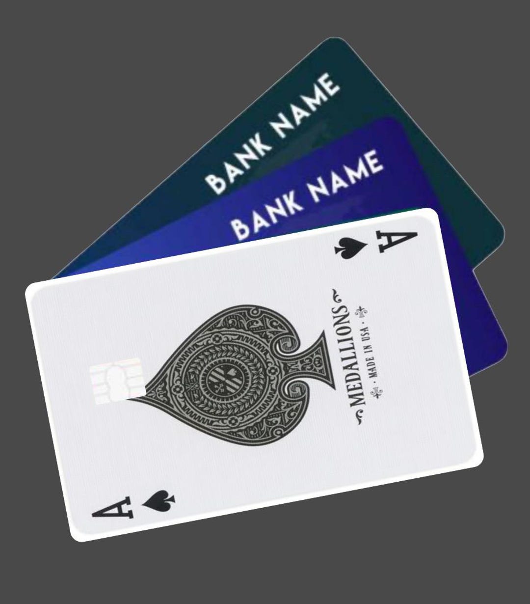 Ace of Spades Credit/debit Card Skin - Etsy