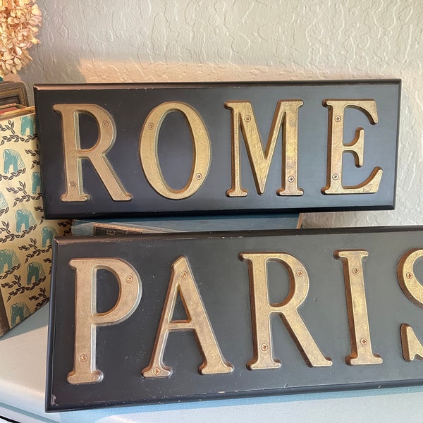 Vintage Sign Letter - Etsy