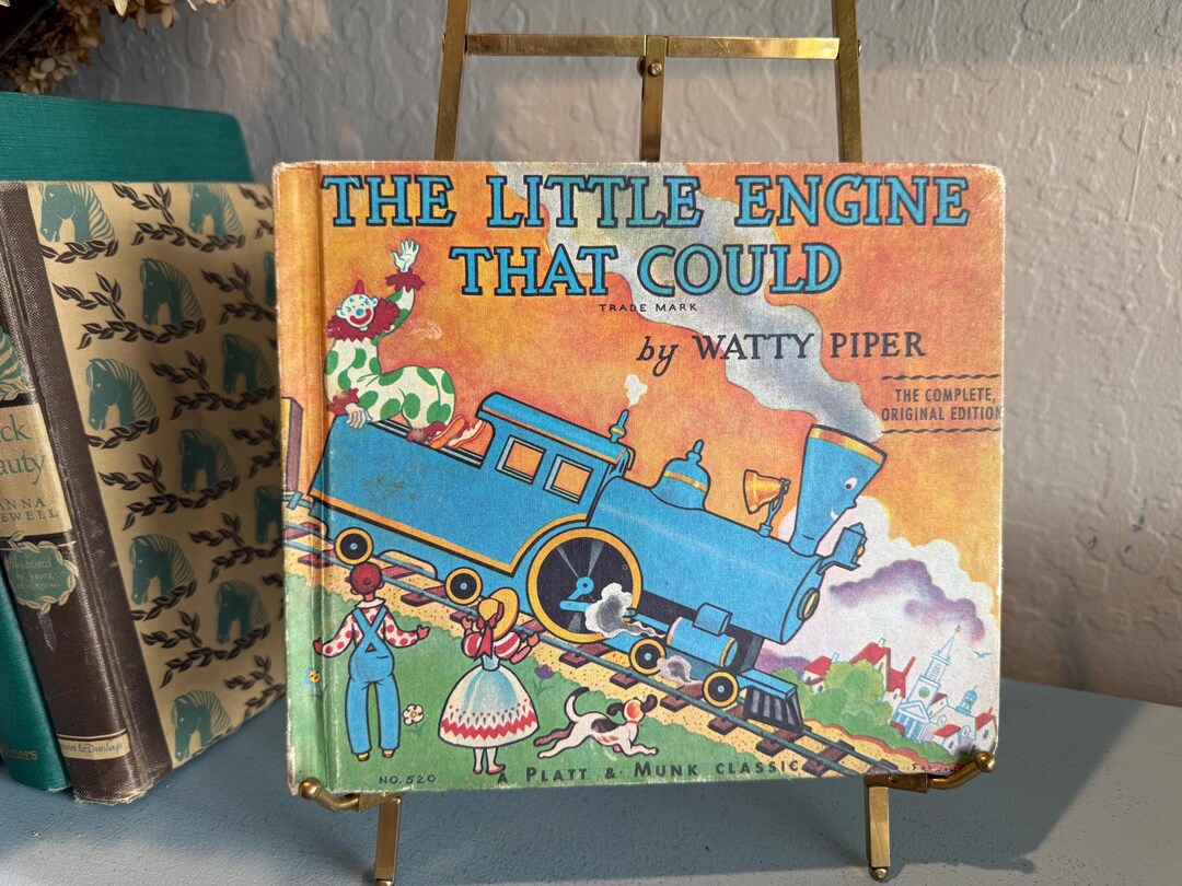 Vintage the Little Engine That Could Children's Hardcover Illustrated ...