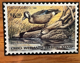 Ohio Duck Stamp - Etsy