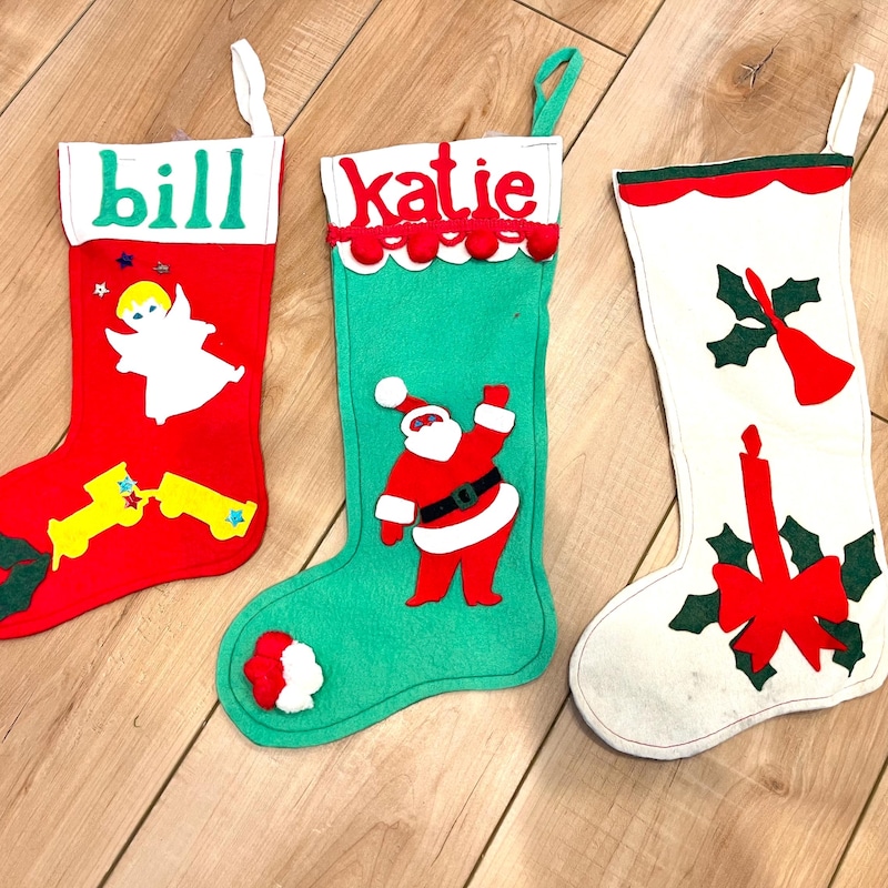 Felt Christmas Stocking - Etsy