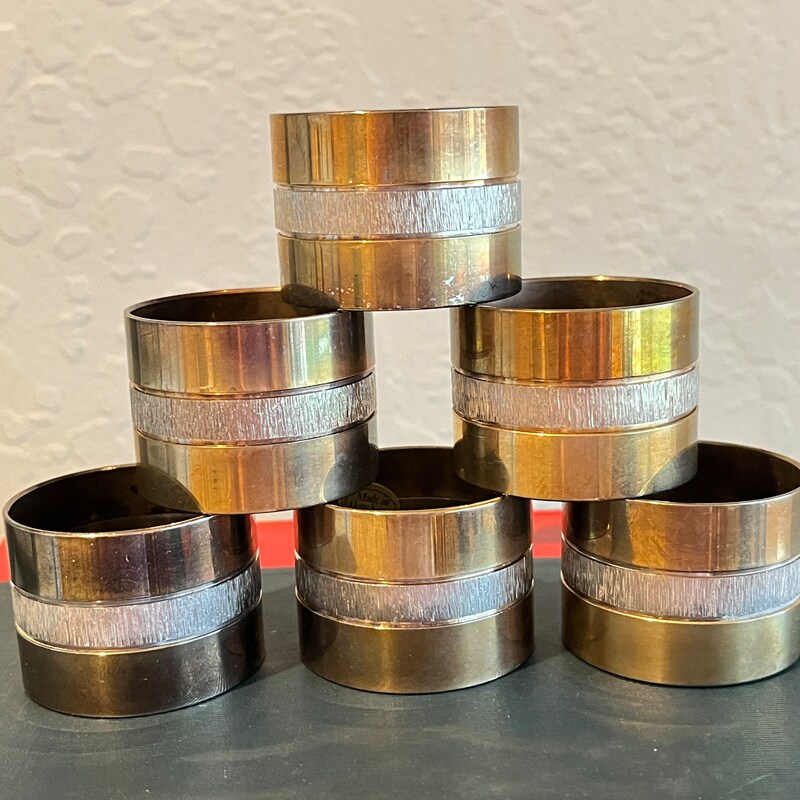 Metal Napkin Rings - Etsy
